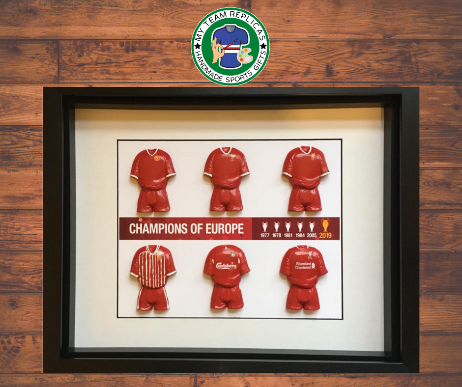 Liverpool European Champions Frame – Team Replicas